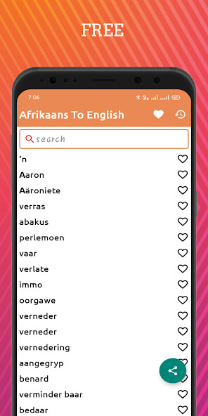 Afrikaans To English Dictionary Offline