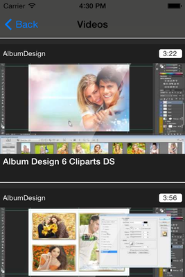 album design guide with MyAndroid