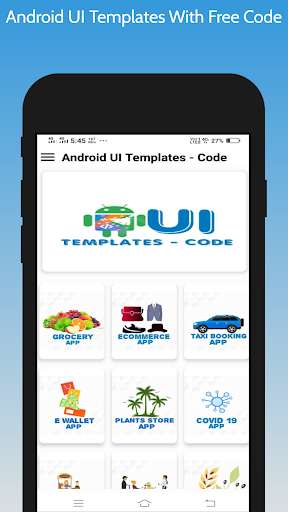 Android UI Templates - Code