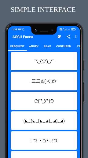 ASCII Faces (★No Ads★)