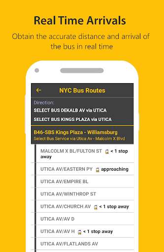 Bus Time App for NYC