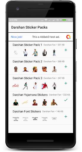 Darshan Kannada Stickers- WAStickerApp