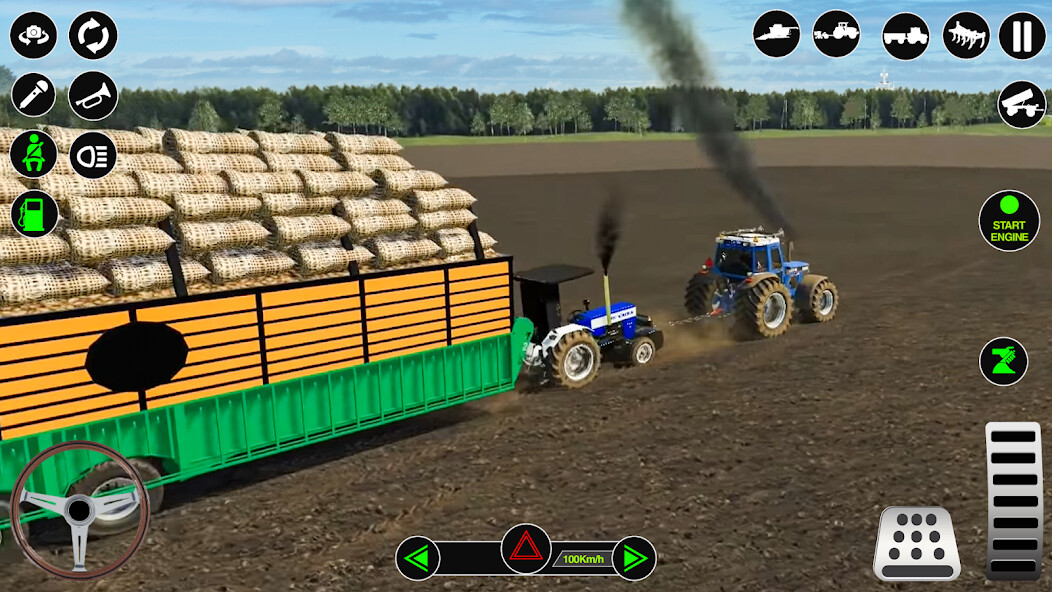 com simulator hub indian tractor farmin game with MyAndroid