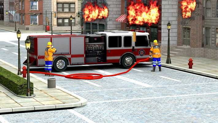 firefighter emergency rescue simulator with MyAndroid