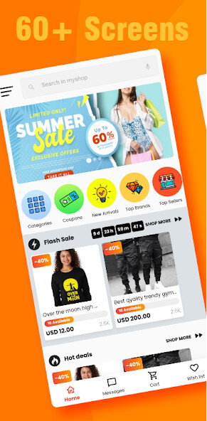 Flutter eCommerce UI Kit