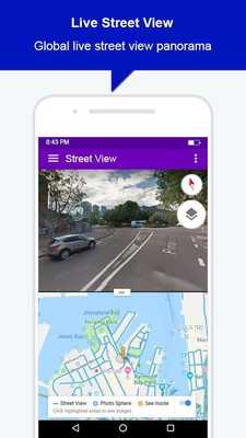 gps area calculator street view route finder with MyAndroid