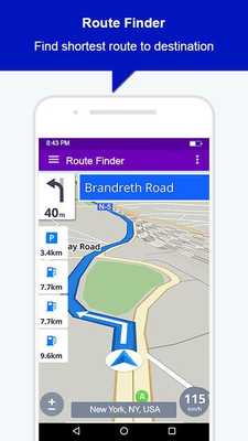 gps area calculator street view route finder with MyAndroid
