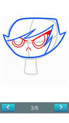 how to draw powerpuff girls with MyAndroid