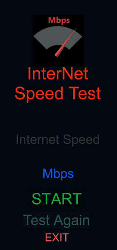 Internet Speed Test App 4G/5G bandwidth meter