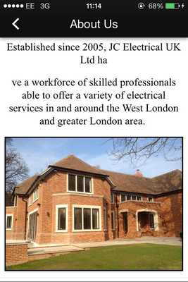 jc electrical uk ltd with MyAndroid