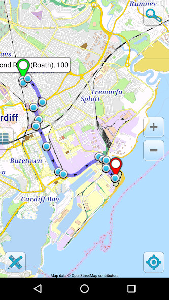 org mapapps mapyourtown wales with MyAndroid