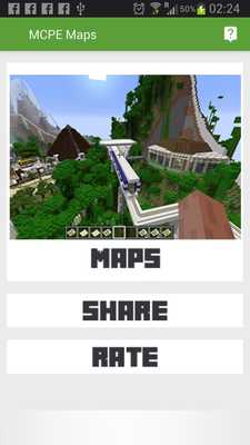 MCPE minecraft maps