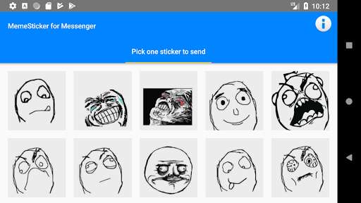 Meme Sticker for Messenger