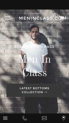 MEN IN CLASS STORE