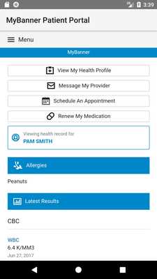 MyBanner Patient Portal