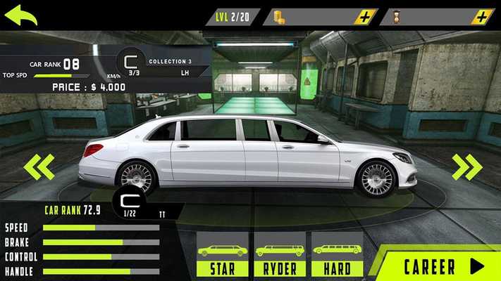 park limousine realistic limo parking simulator with MyAndroid
