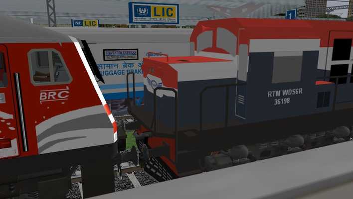 train simulator with MyAndroid
