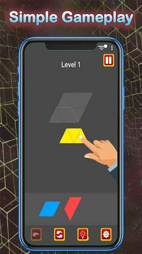 Triangle Blocks Puzzle Game