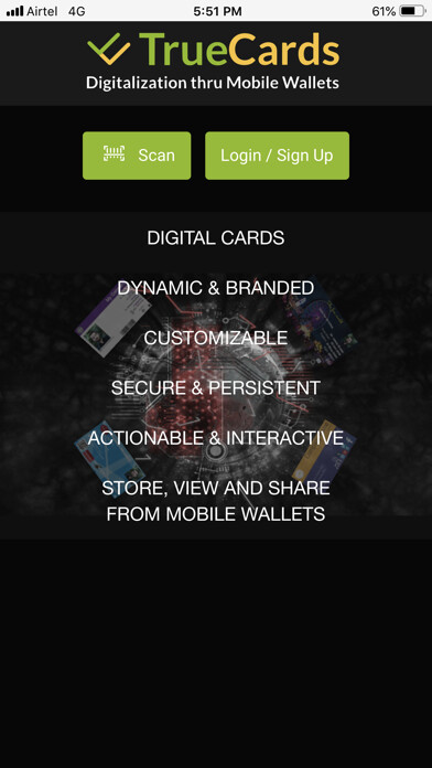 io truecards app with MyAndroid