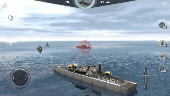 warship simulator with MyAndroid